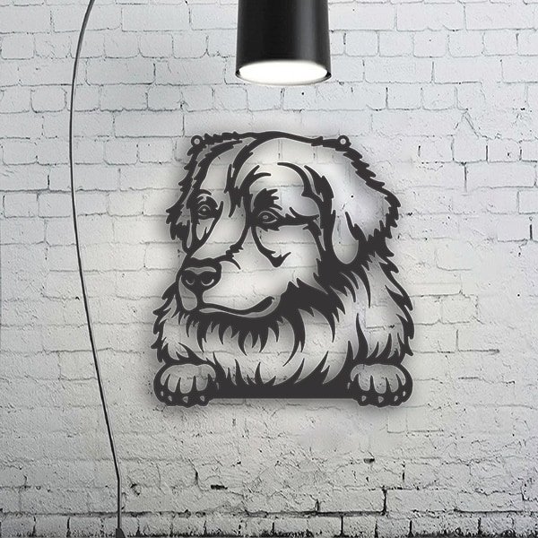 Maremma Shep Dog Metal Art - Eastern Suburbs Laser Cutting